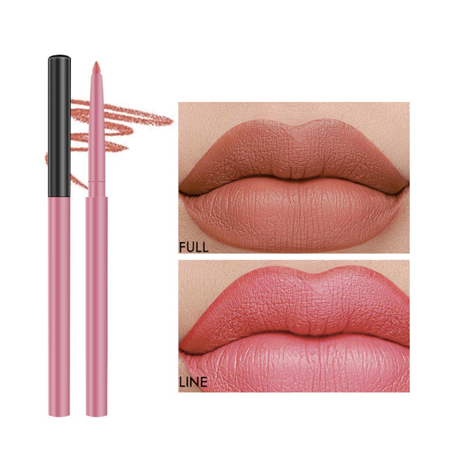 Beastres 18 Color Waterproof Lipstick Lip Liner Long Lasting Lipliner ...