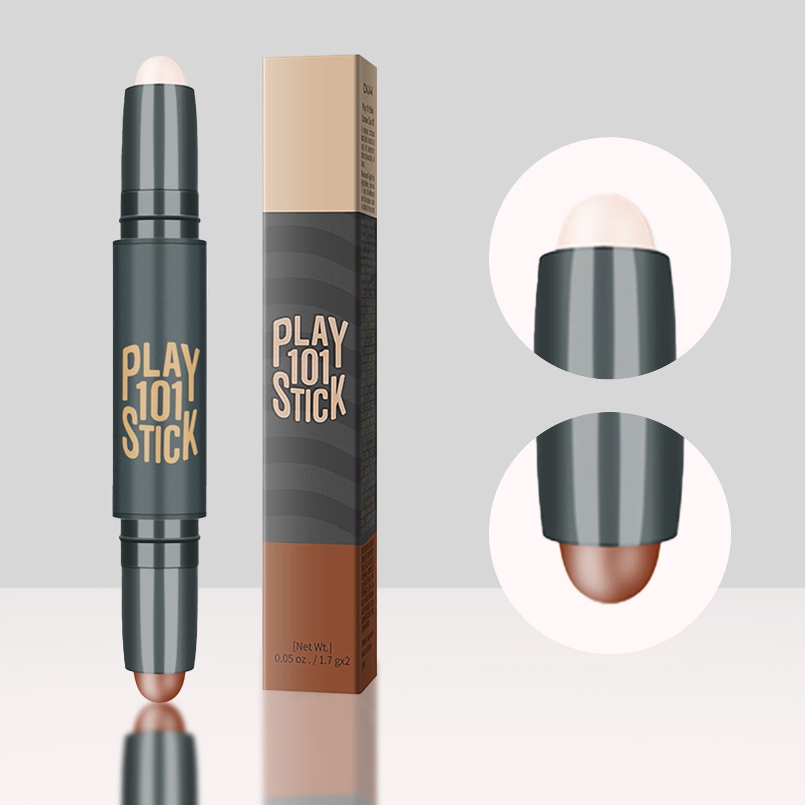 Beastres Concealer,Contour Stick,Concealer Highlight Stick Up Double ...