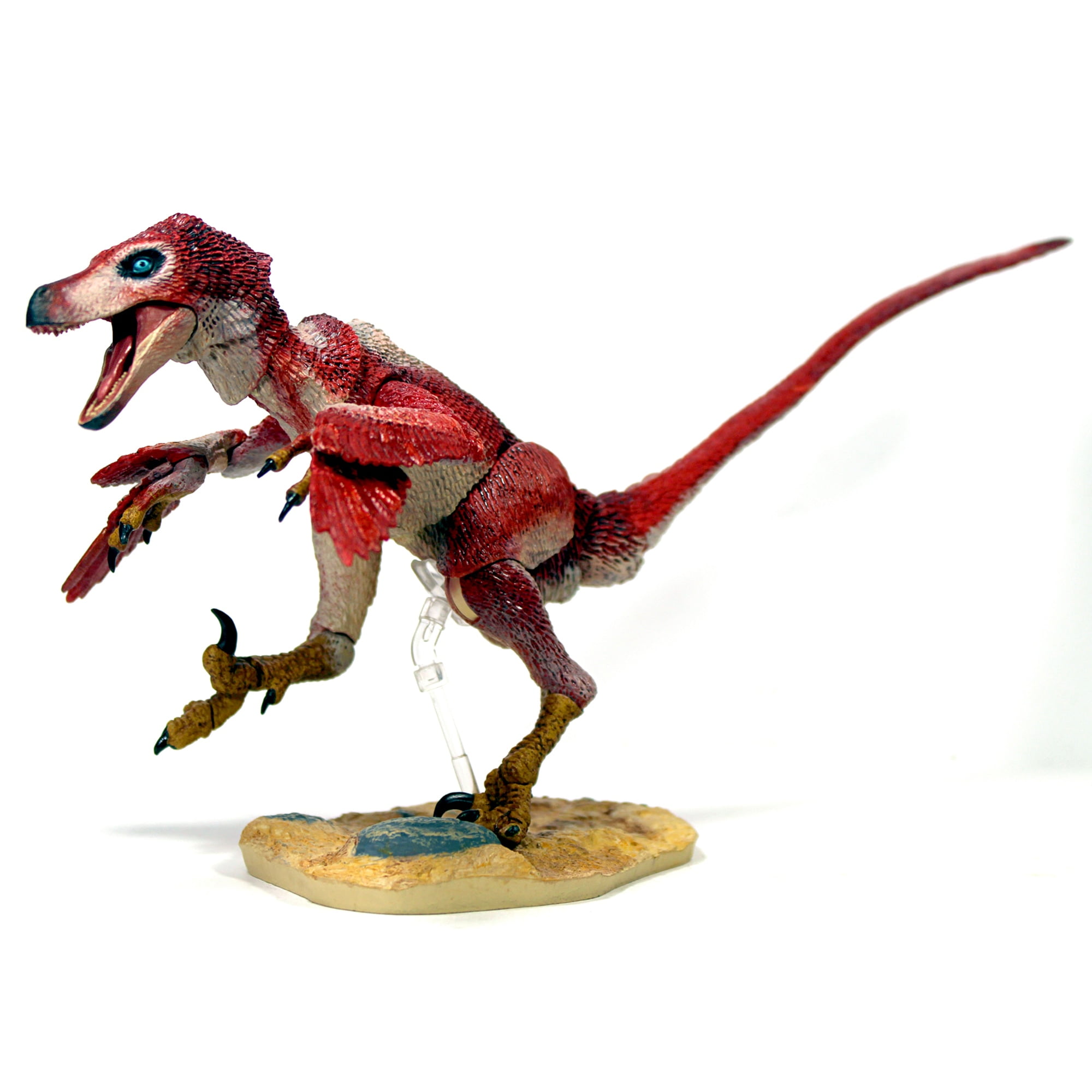 Beasts Of The Mesozoic: Velociraptor Osmolskae Version 2 Red - 1/6 ...