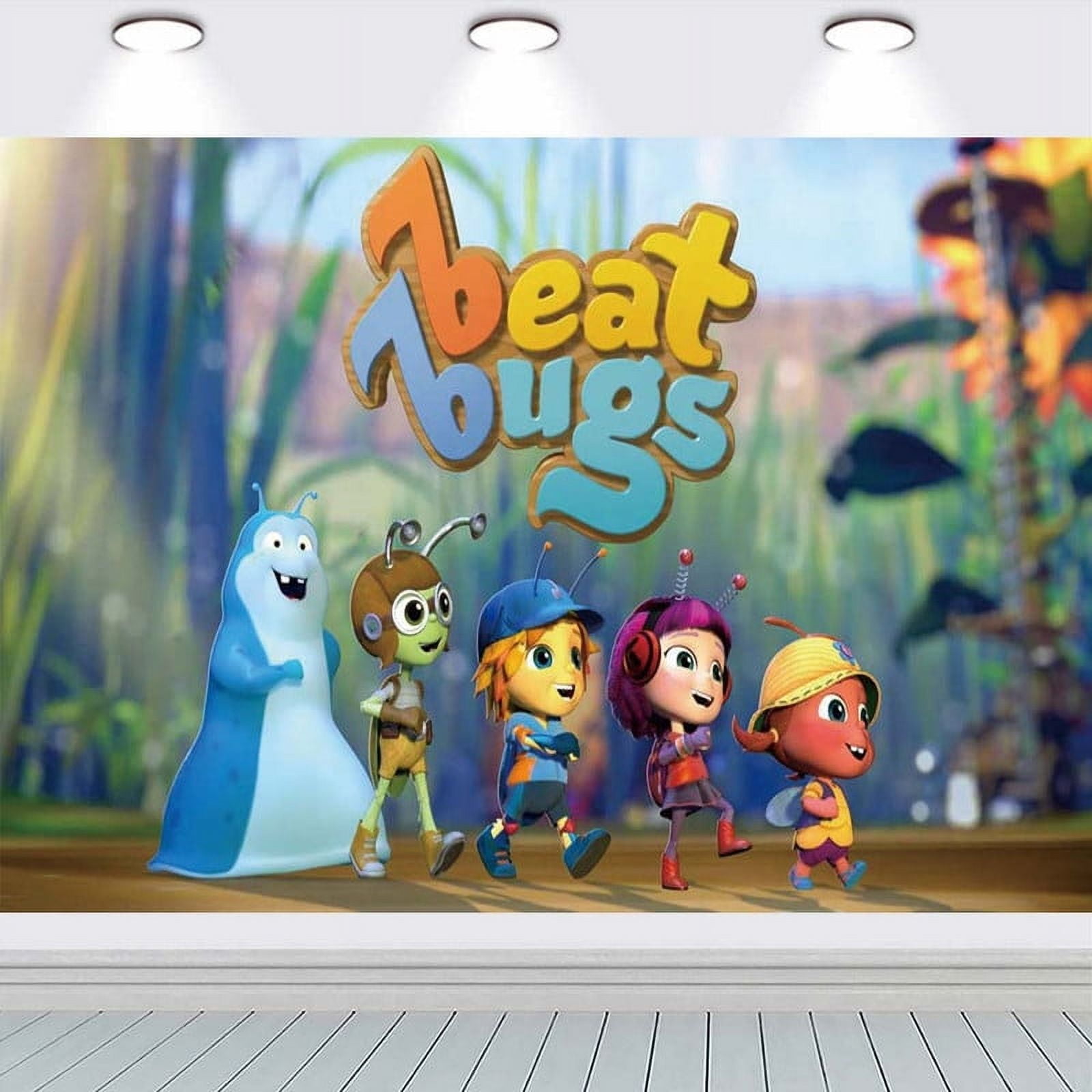 Beat Bugs Party Supplies Taspestry Poster Banner Backdrop Background ...