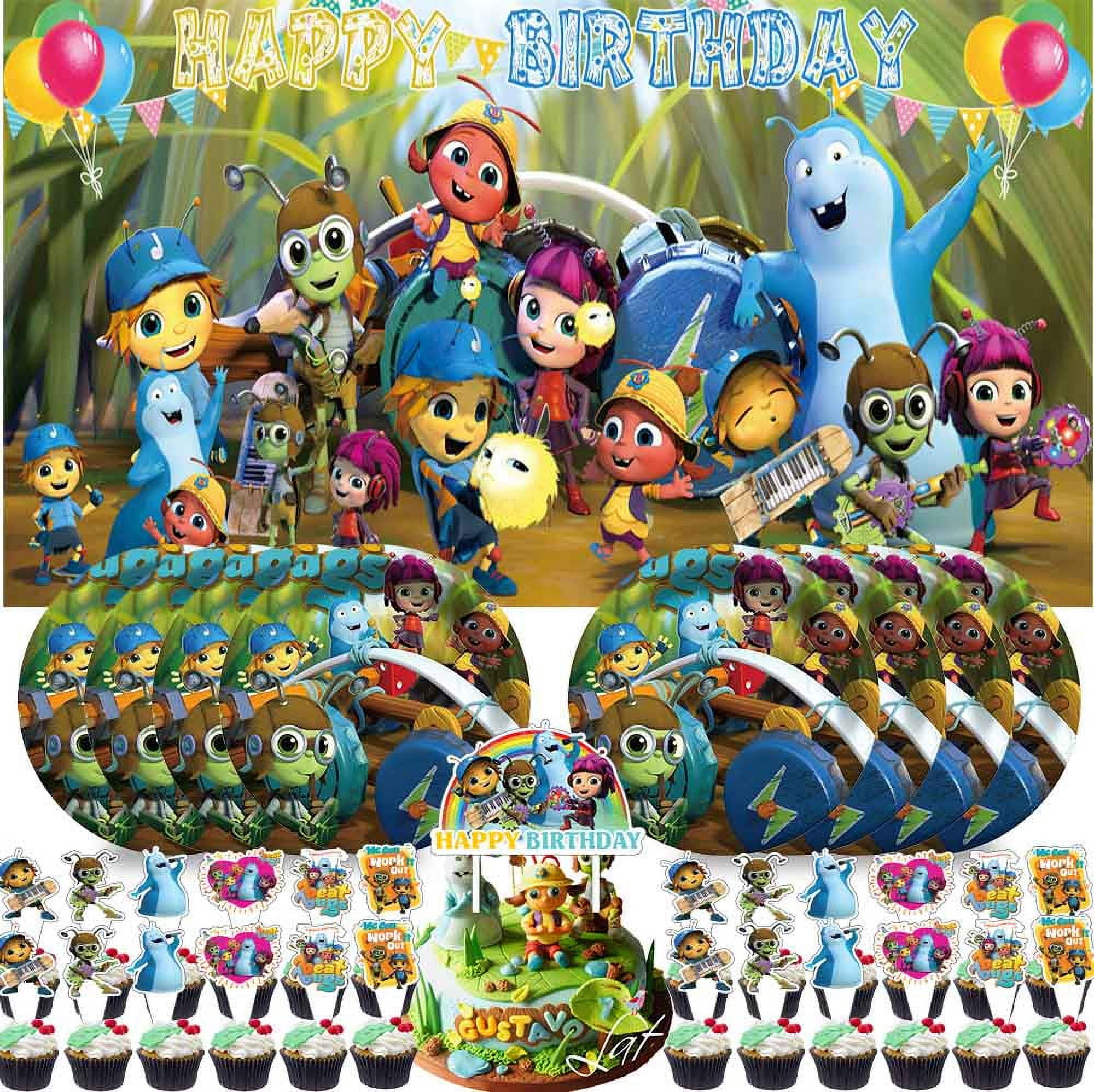 Beat Bugs for Party Supplies Birthday Decorations Plates Banner Kids ...