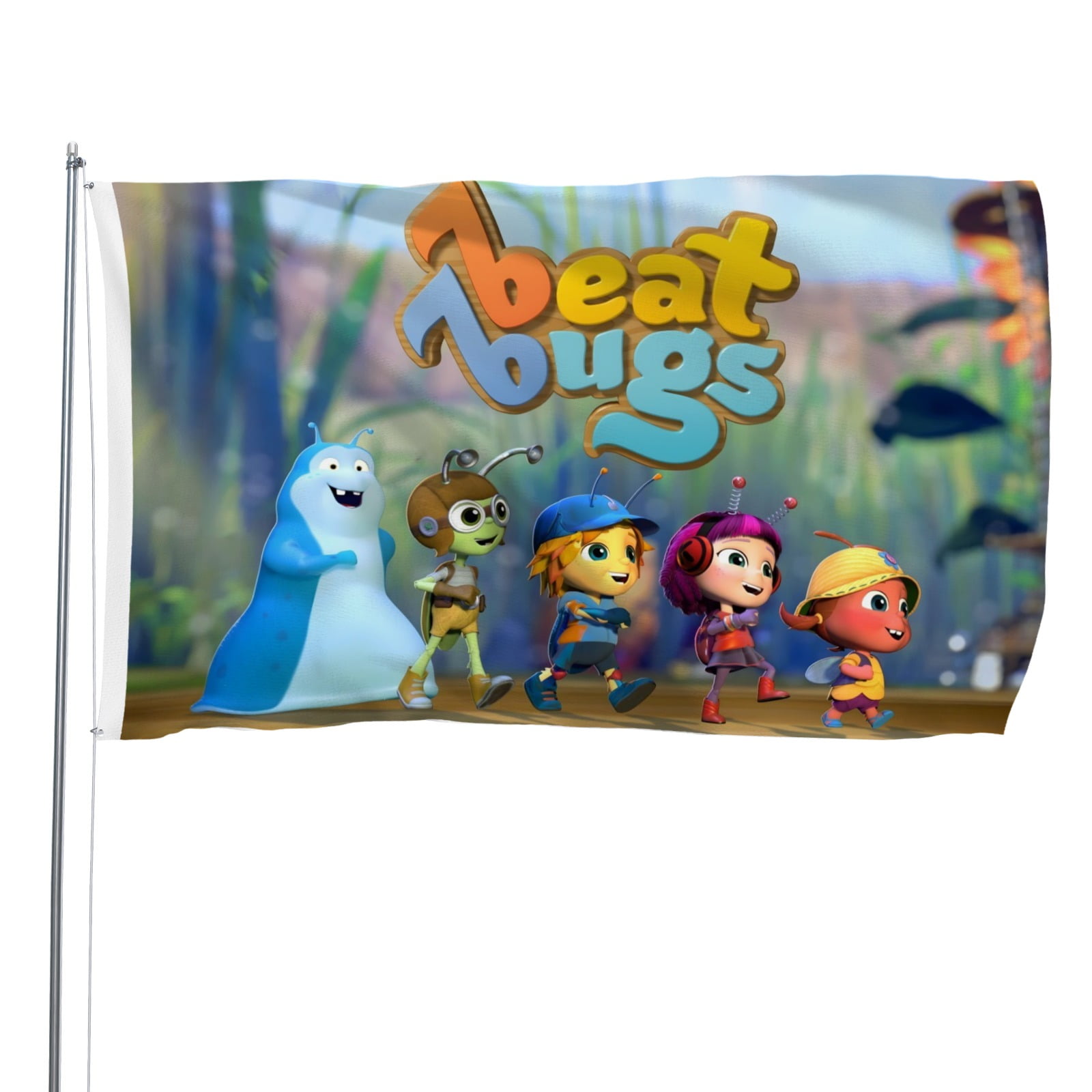 Beat Bugs-themed Printed Flag Perfect gift for fans, friends, and ...