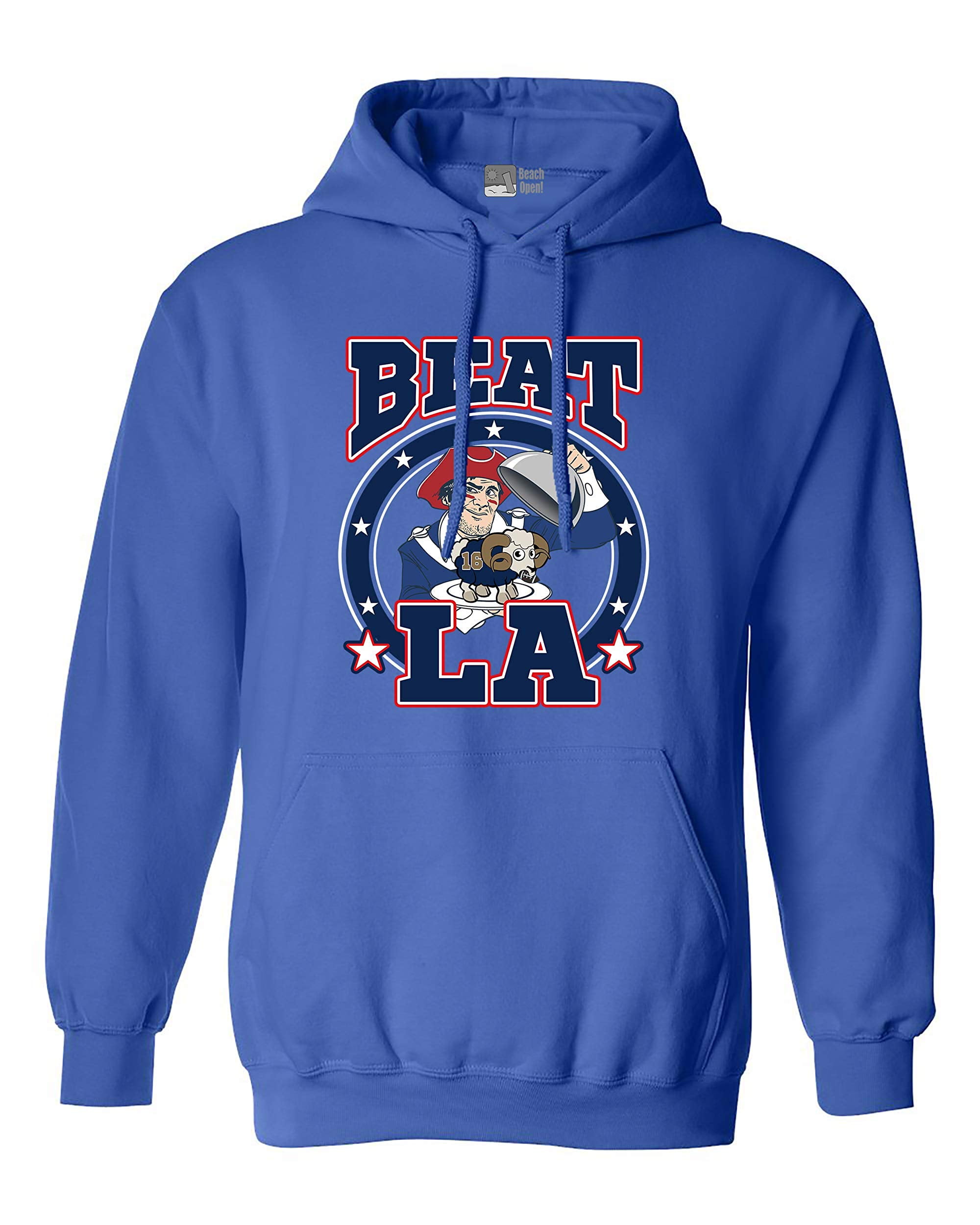 Beat LA New England Football Fan Gear DT Sweatshirt Hoodie - Walmart.com