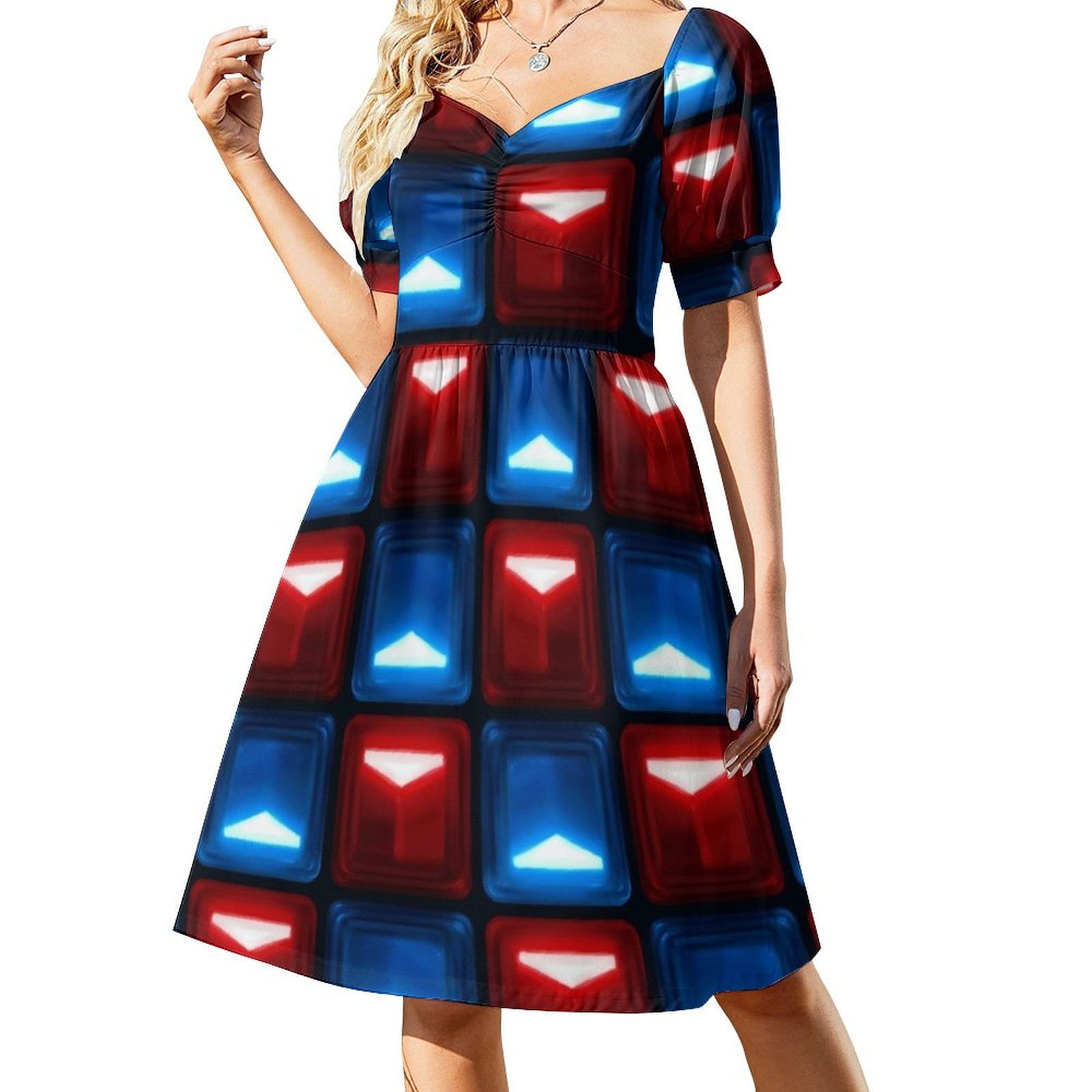 Beat Saber - V2 Block Pattern Dress Party dresses women's evening dress ...