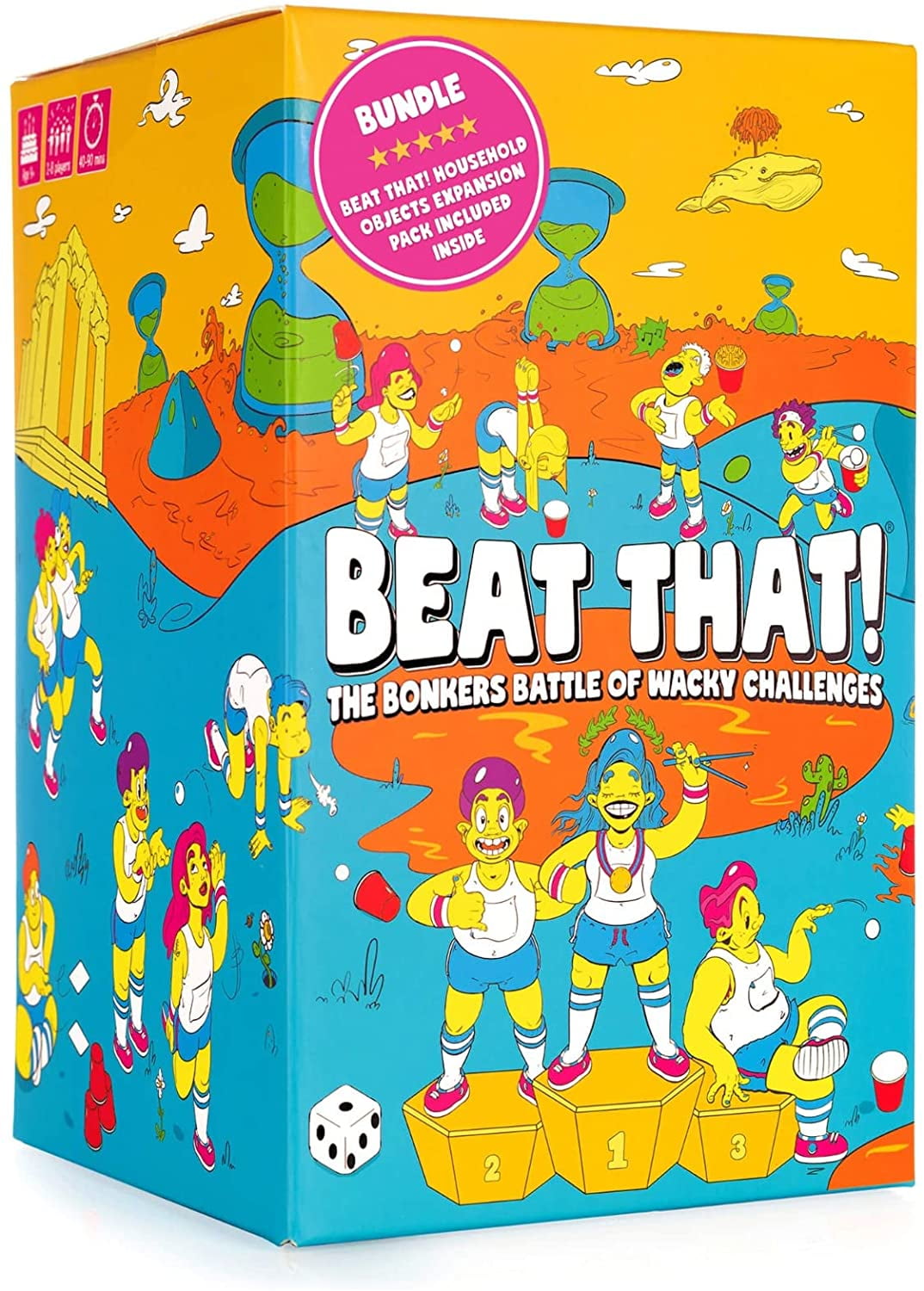 Gutter Games Beat That! Game, Household Objects Expansion, 240 ...