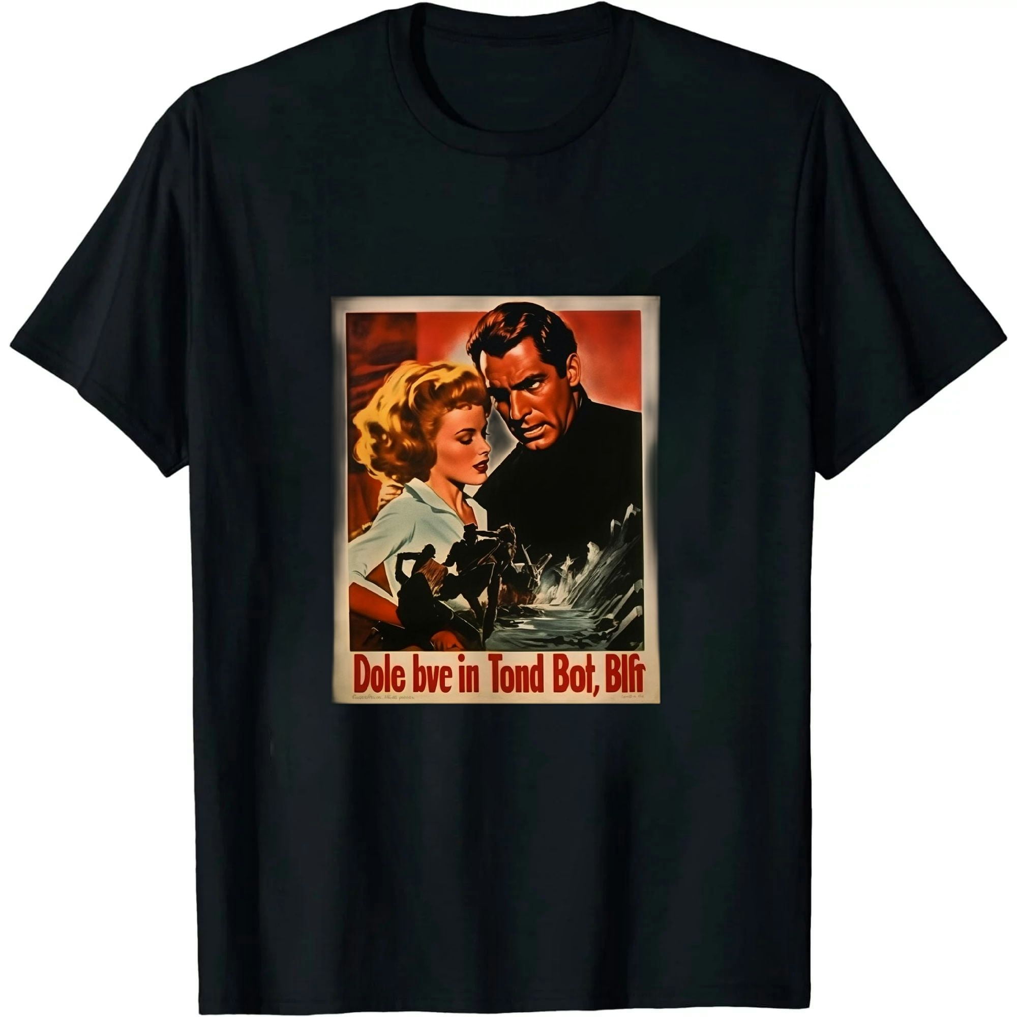 Beat The Devil Vintage Classic Film Poster Retro T-Shirt - Walmart.com