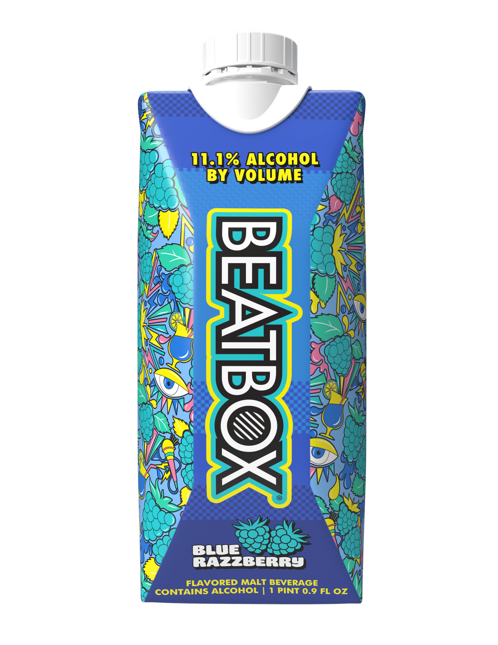 BeatBox Blue Razzberry Malt 11.1% ABV - Walmart.com