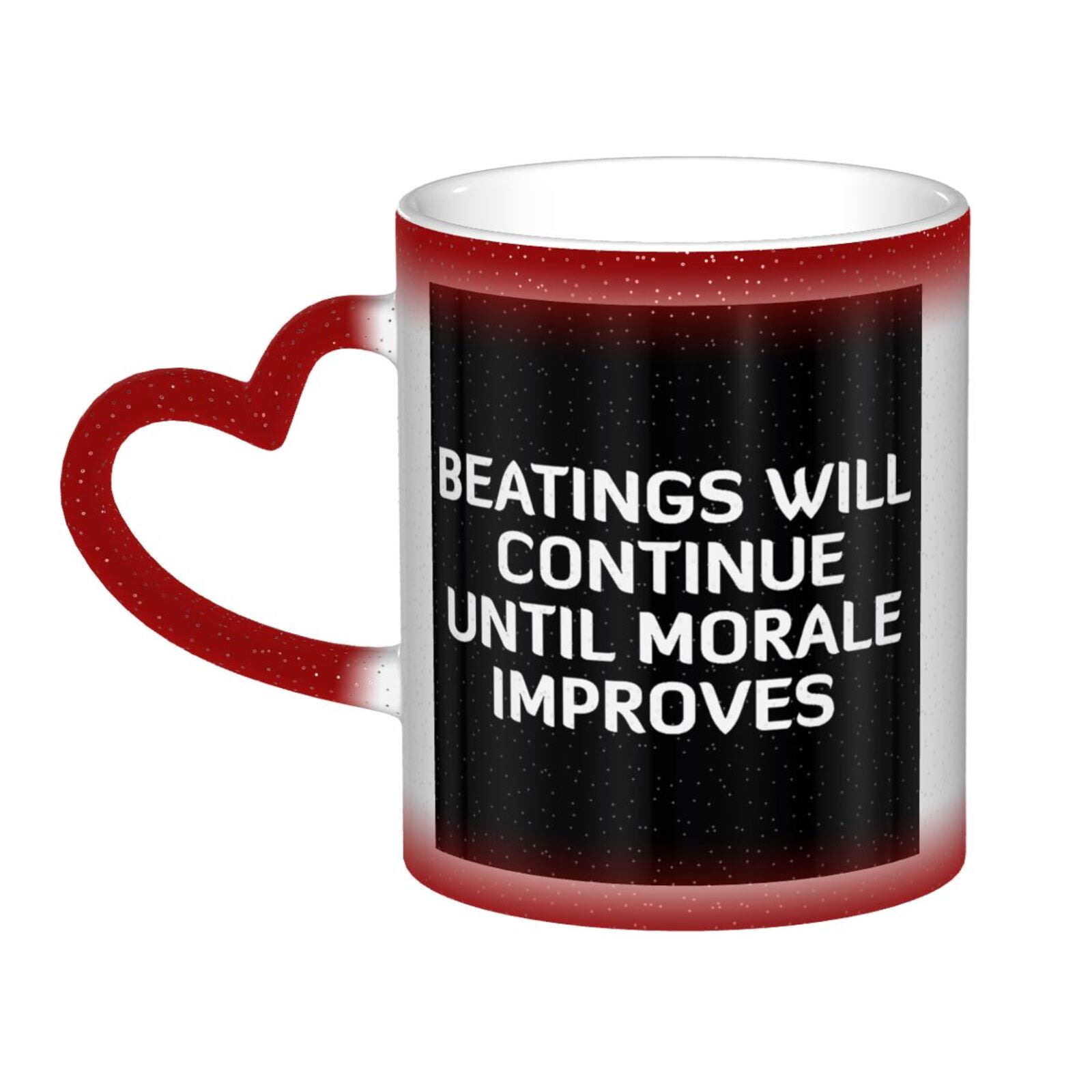 Beatings Will Continue Until Morale Improves Pirate Ceramic Coffee Mug ...