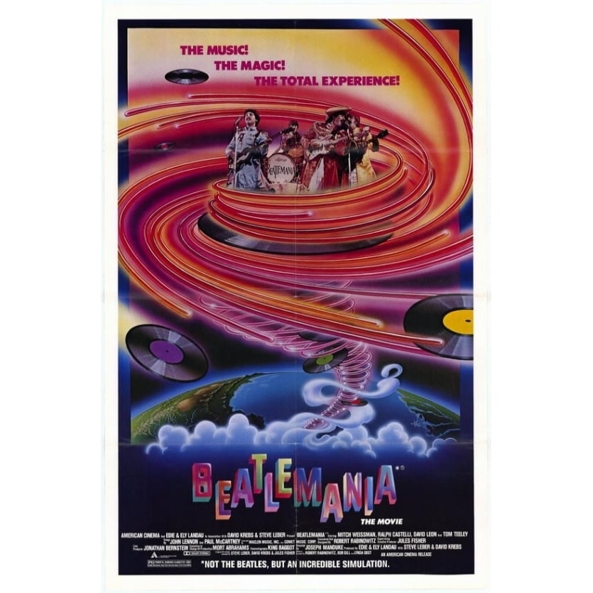 Beatlemania! The Movie Movie Poster Print (27 x 40) - Walmart.com