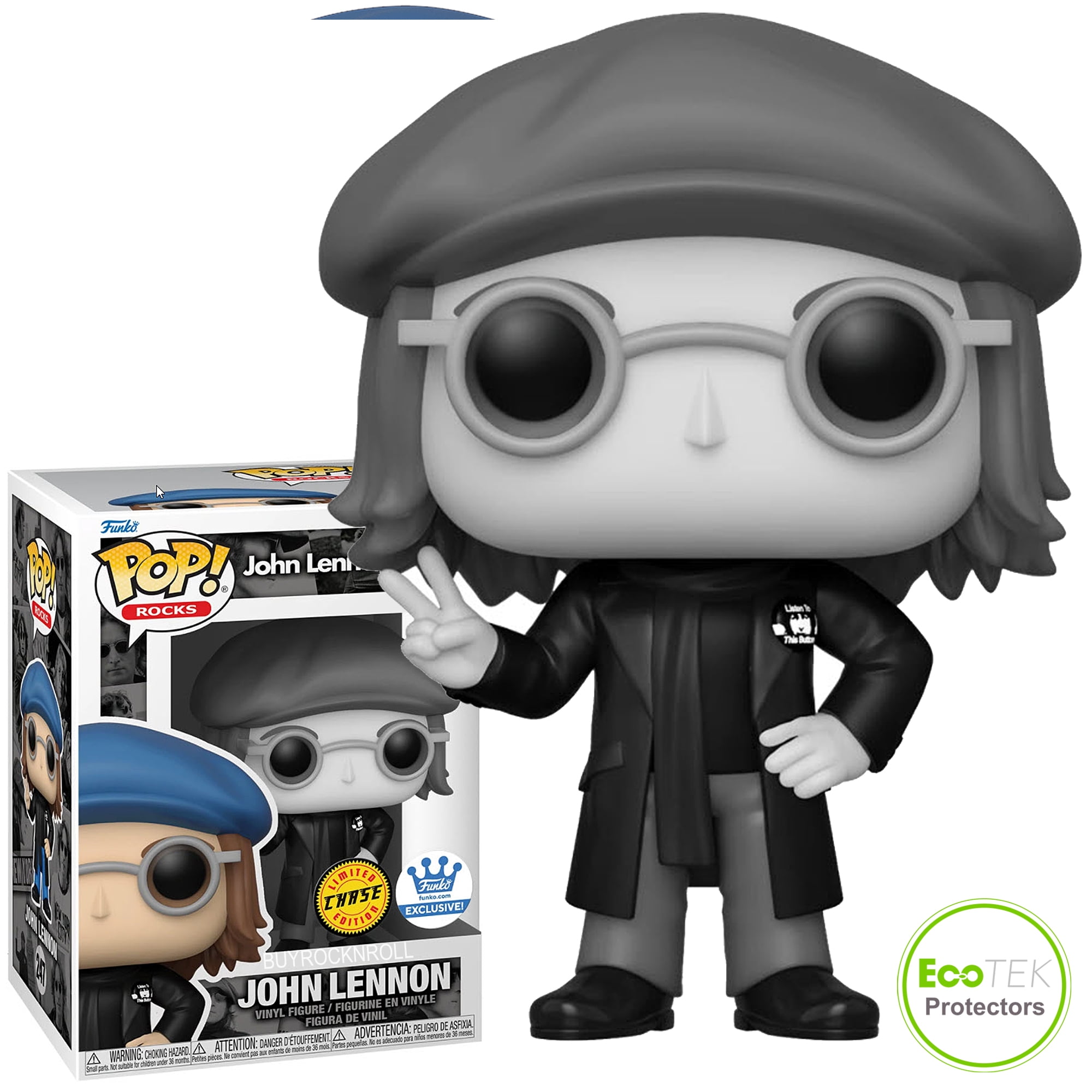 Beatles 2021 Funko Chase Exclusive Pop Rocks John Lennon Pea Coat ...