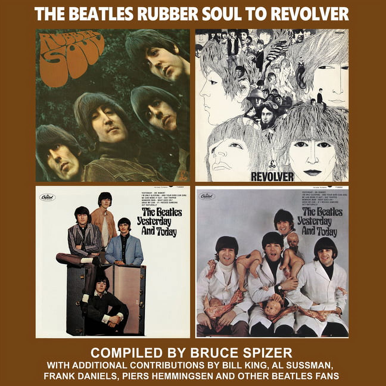 Beatles Rubber Soul Album Cover