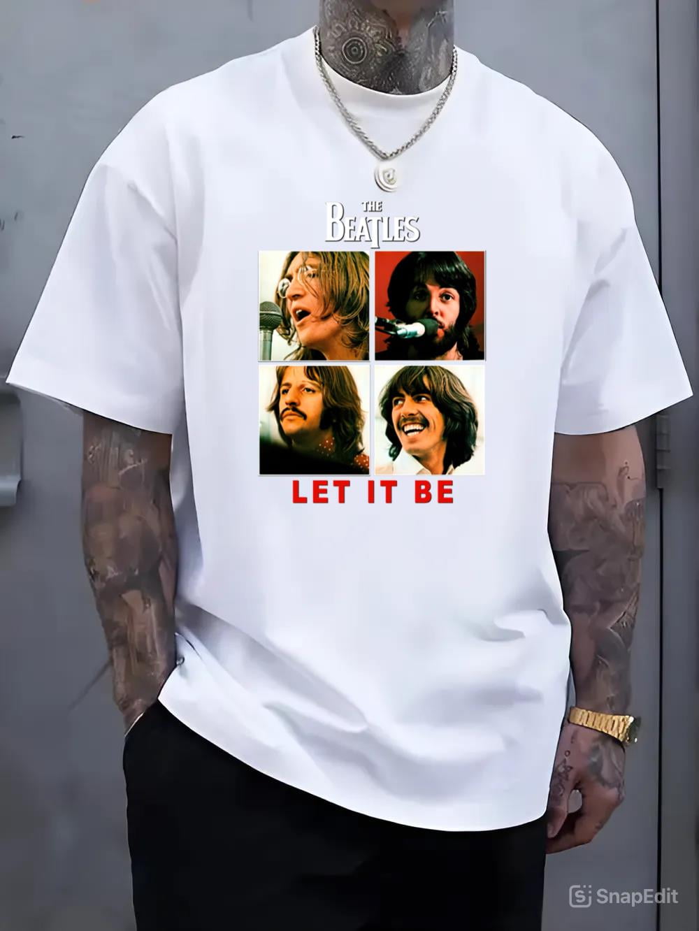 Beatles Let It Be Album Rock Band Fab Four Get Back Rooftop Last T ...