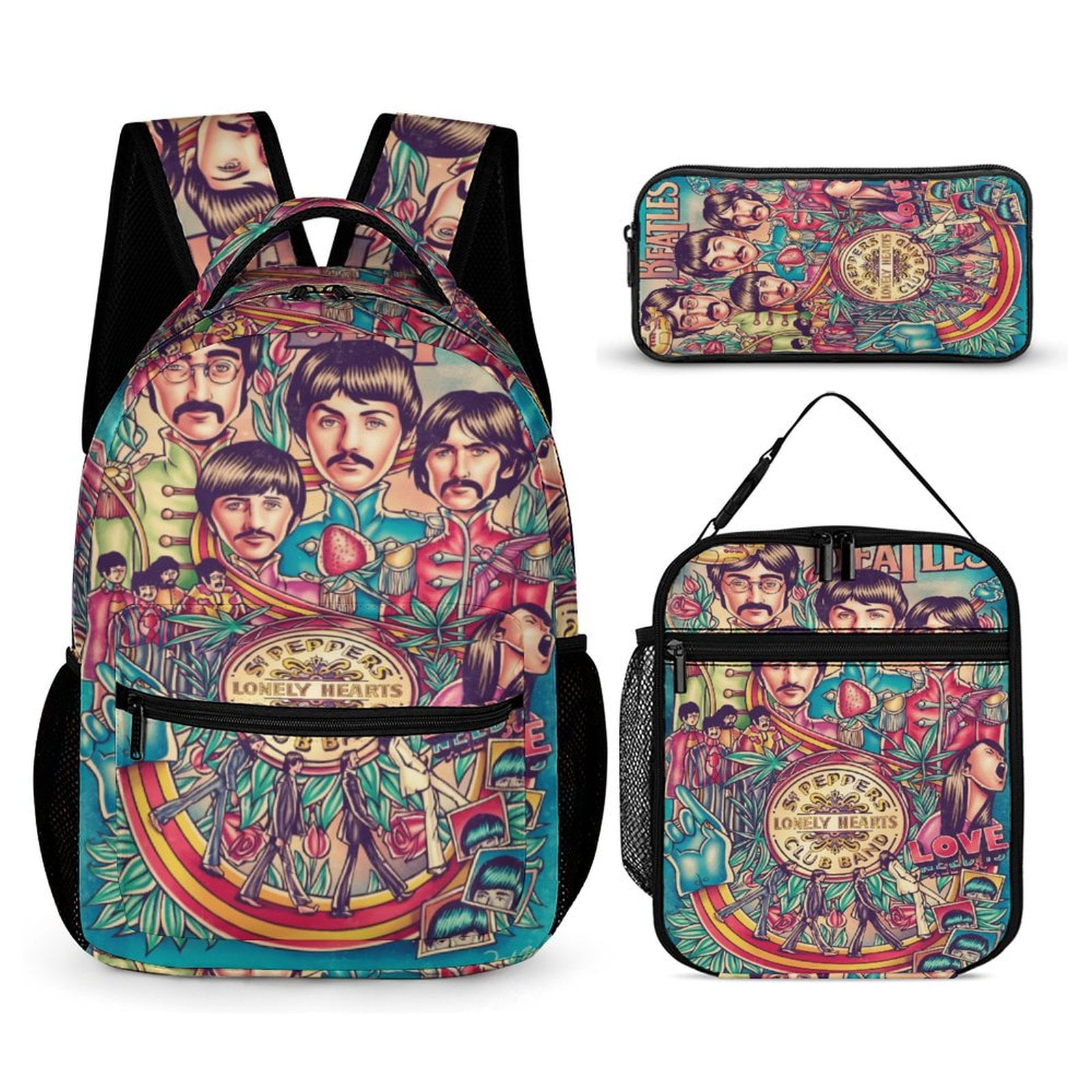 Beatles Lightweight Laptop Travel Backpack For Adults Work Camping ...