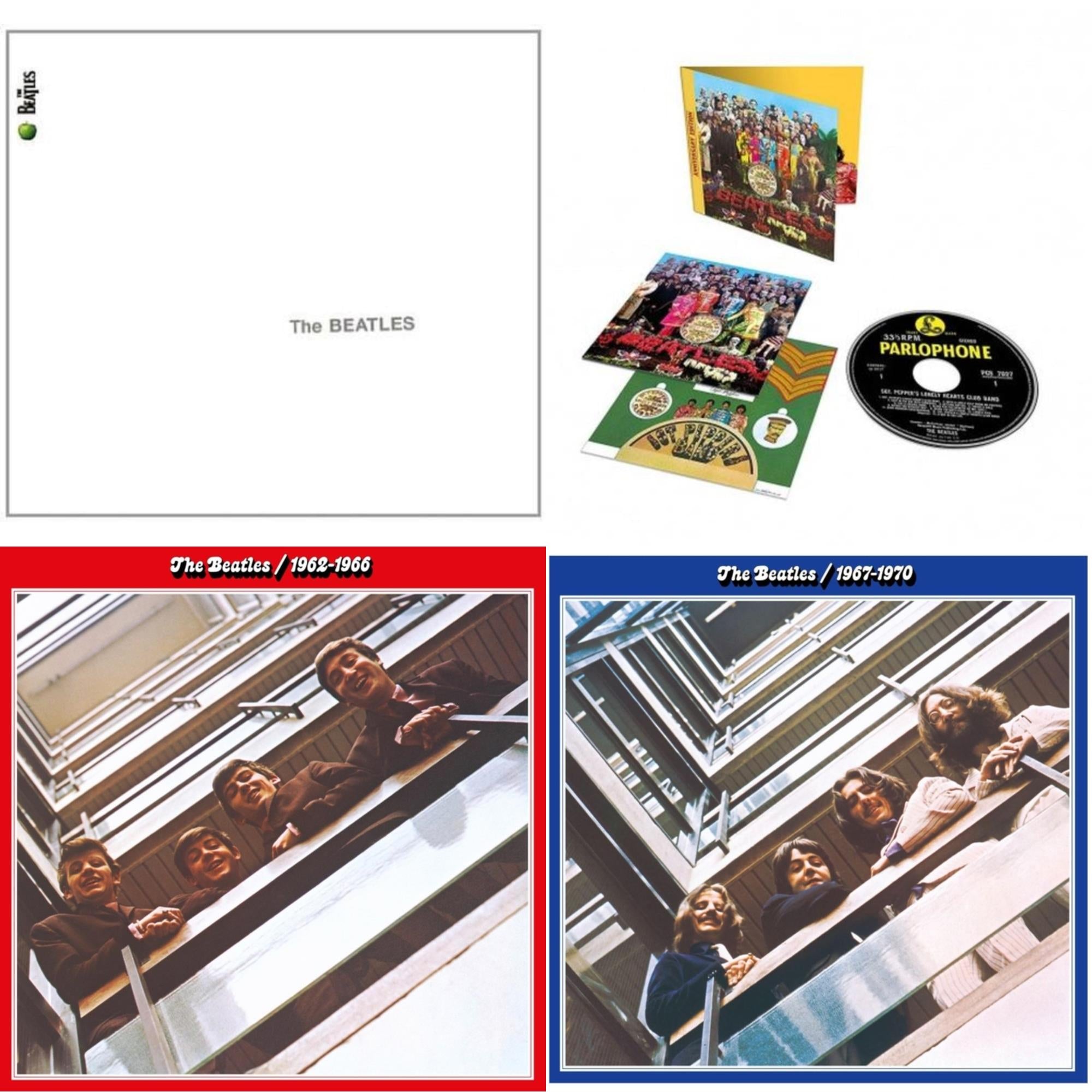 Beatles & Sgt. Pepper's Lonely Hearts Club Band (Anniversary Edition) & Beatles 1962-1966 (2023 ...