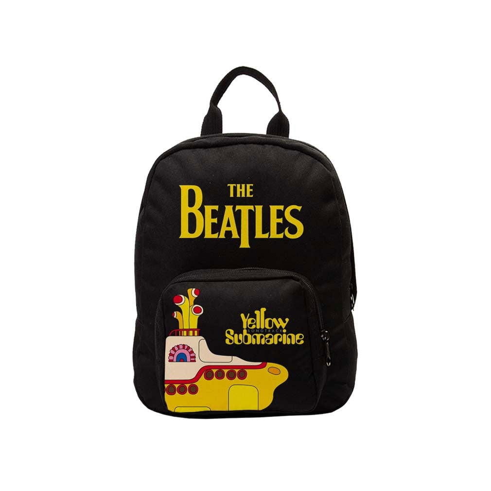 Beatles Yellow Sub Film Mini Backpack Backpack Black - Walmart.com