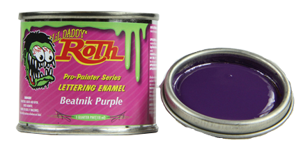 Beatnik Purple Lettering Enamel - Walmart.com