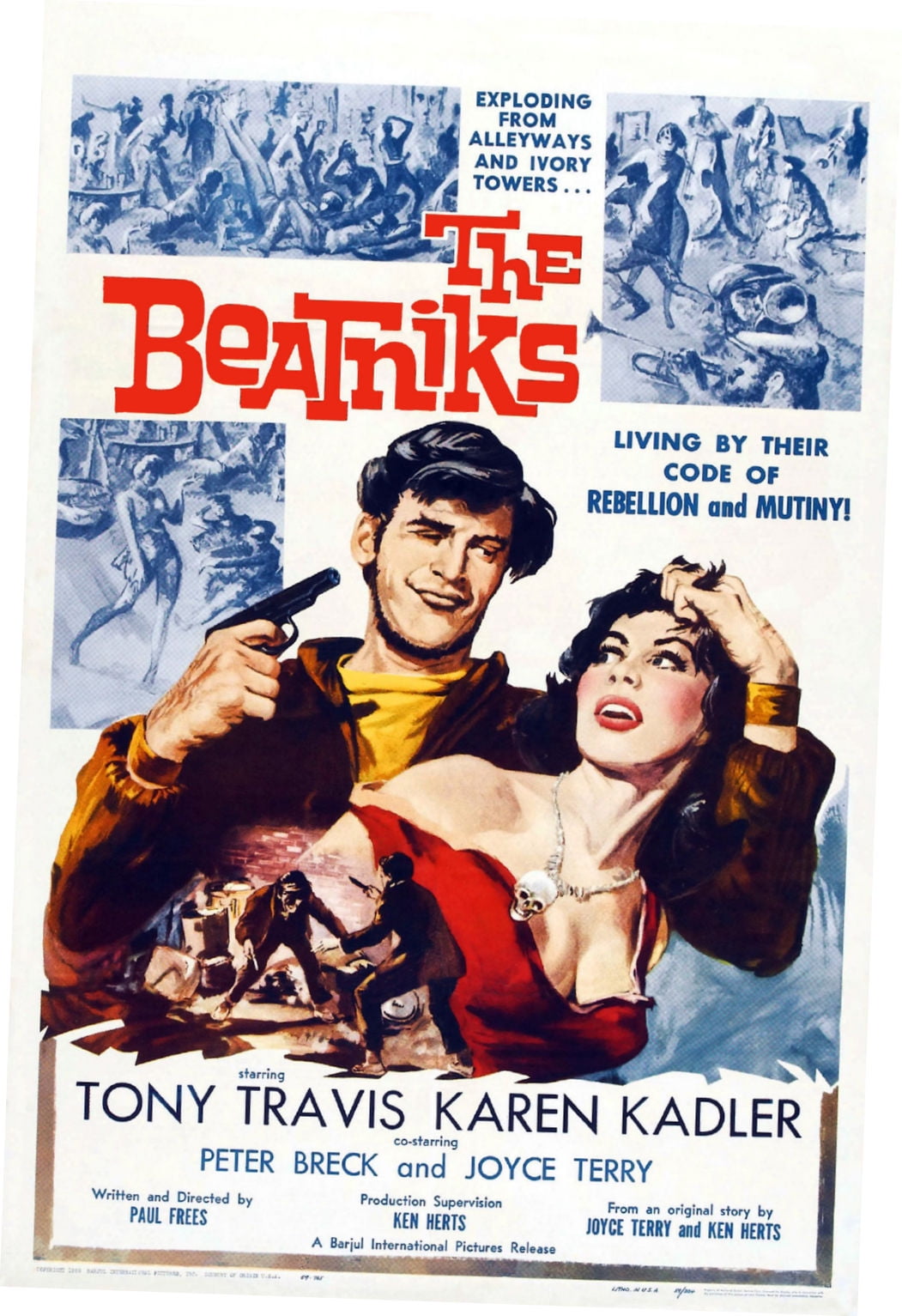 Beatniks Movie poster Metal Sign Art Print 8x12 Unframed, Age: Adults ...