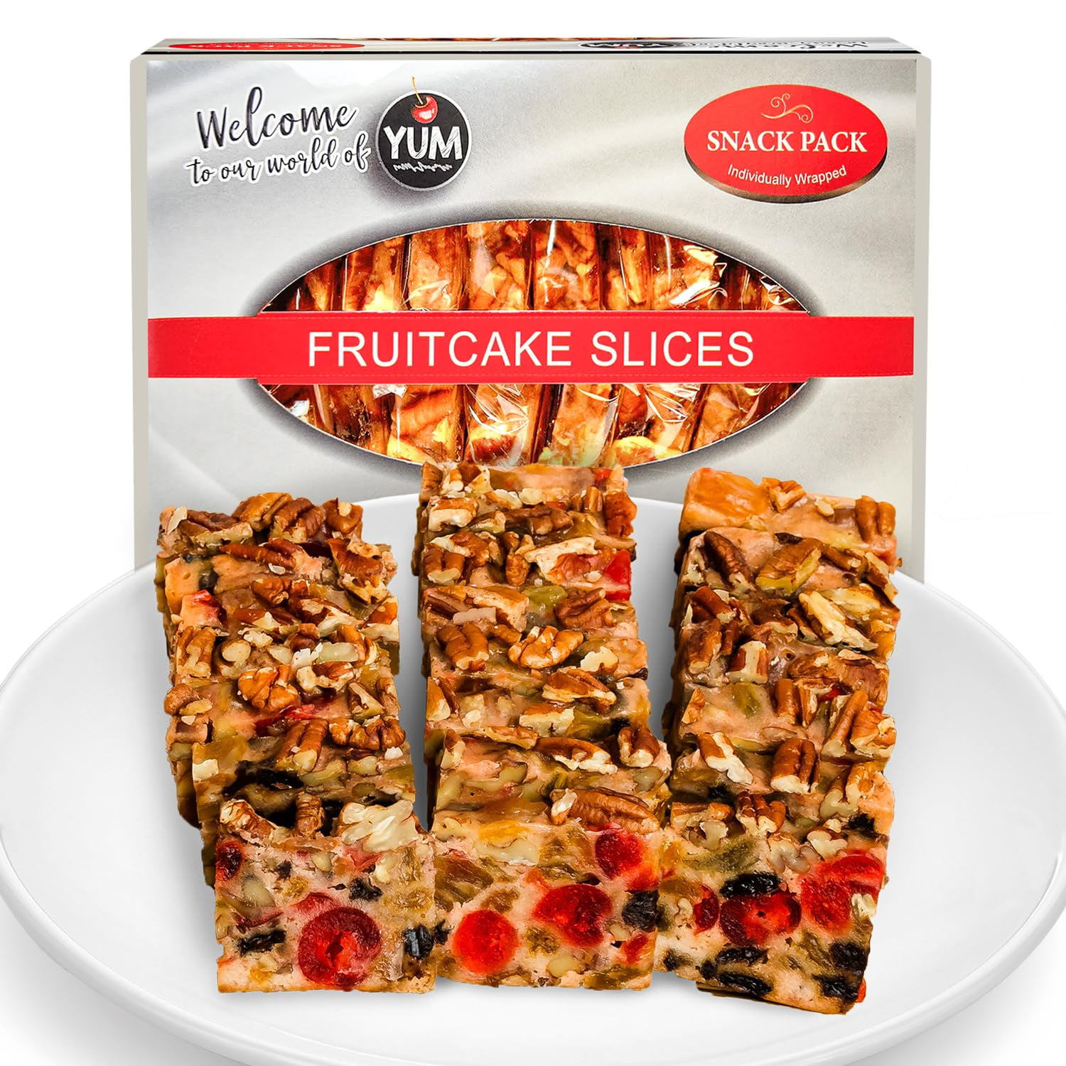 Beatrice Bakery Co Grandma's Original Individually Wrapped Fruitcake ...