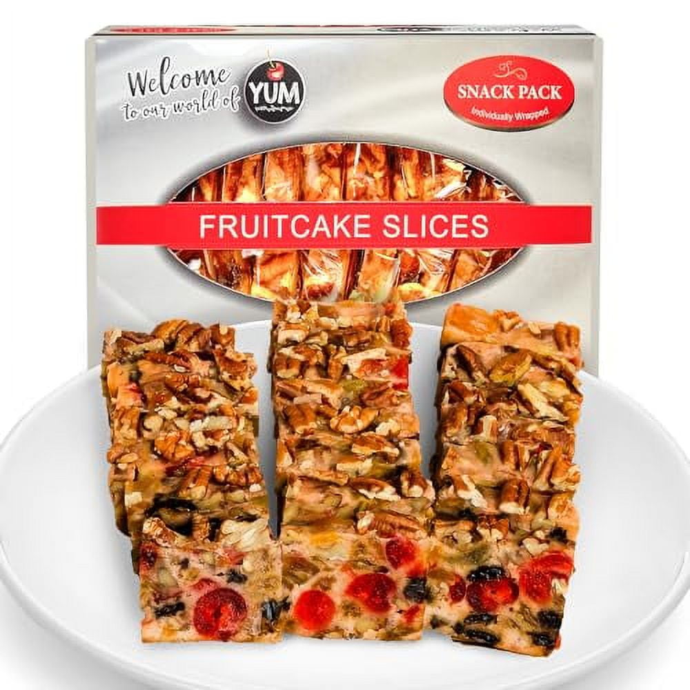 Beatrice Bakery Co. Original Fruitcake Individually Wrapped Slices ...