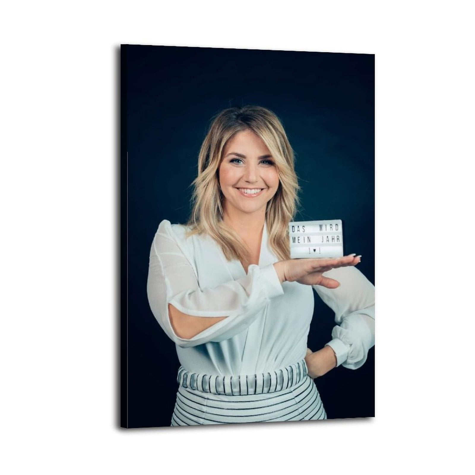 Beatrice Egli Poster Decoration Vibrant High-end Wall Posters Retro ...