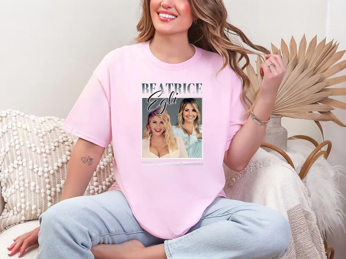 Beatrice Egli T-Shirt with Pop Singer Album Tribute for Fans, for men ...