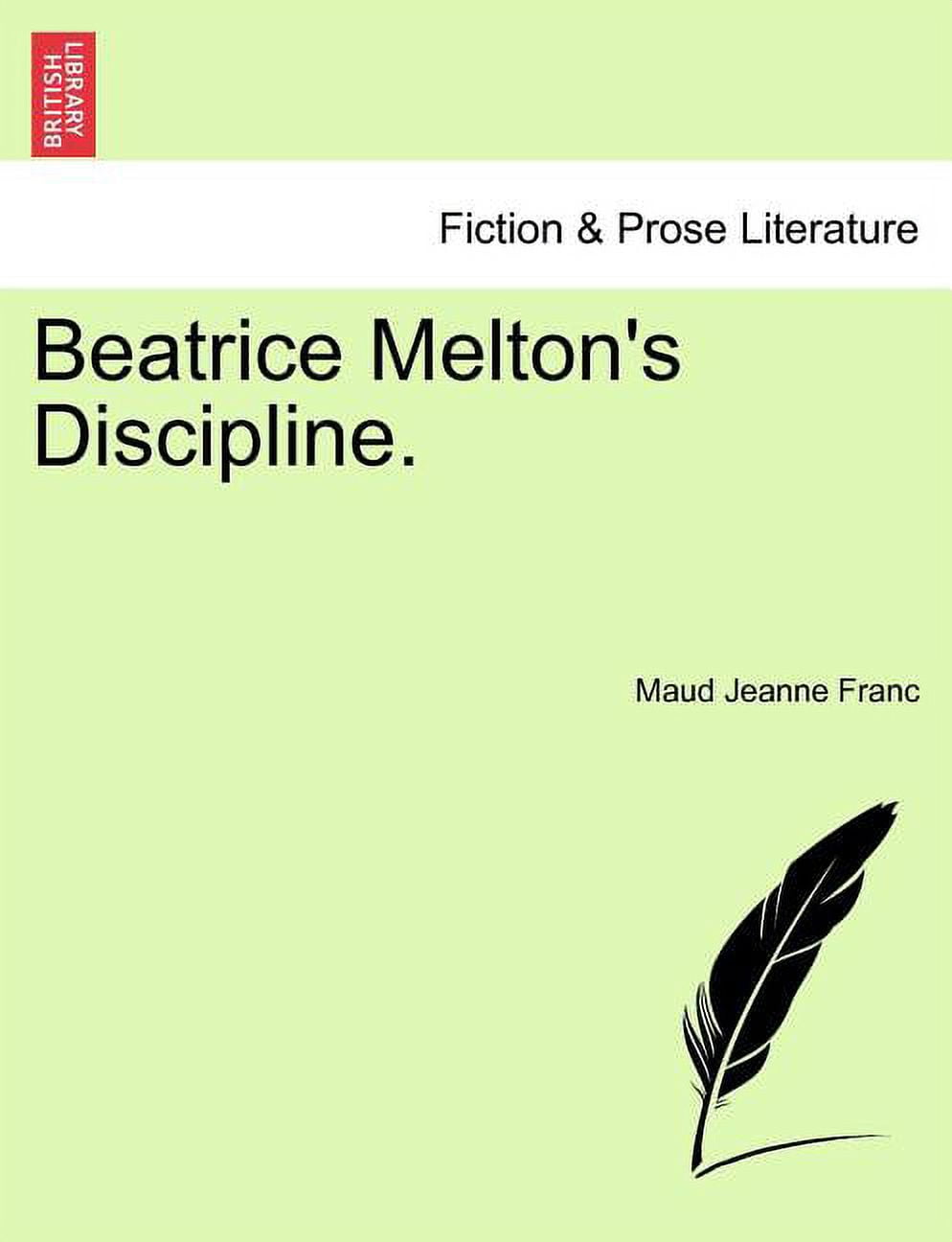 Beatrice Melton's Discipline. - Walmart.com