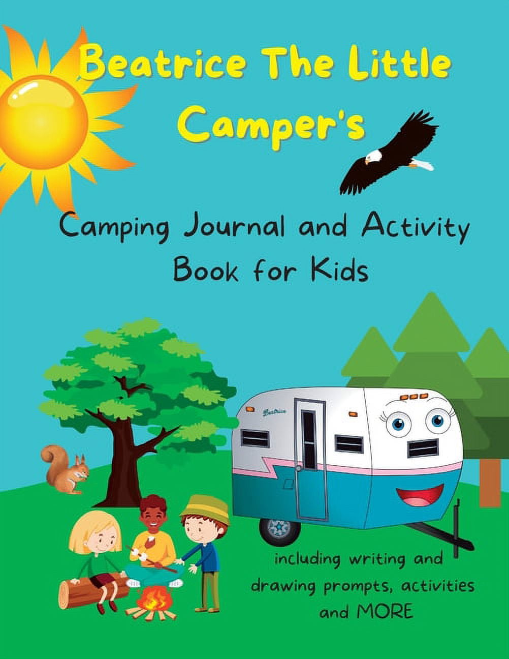 Beatrice The Little Camper's Camping Journal and Activity Book For Kids ...