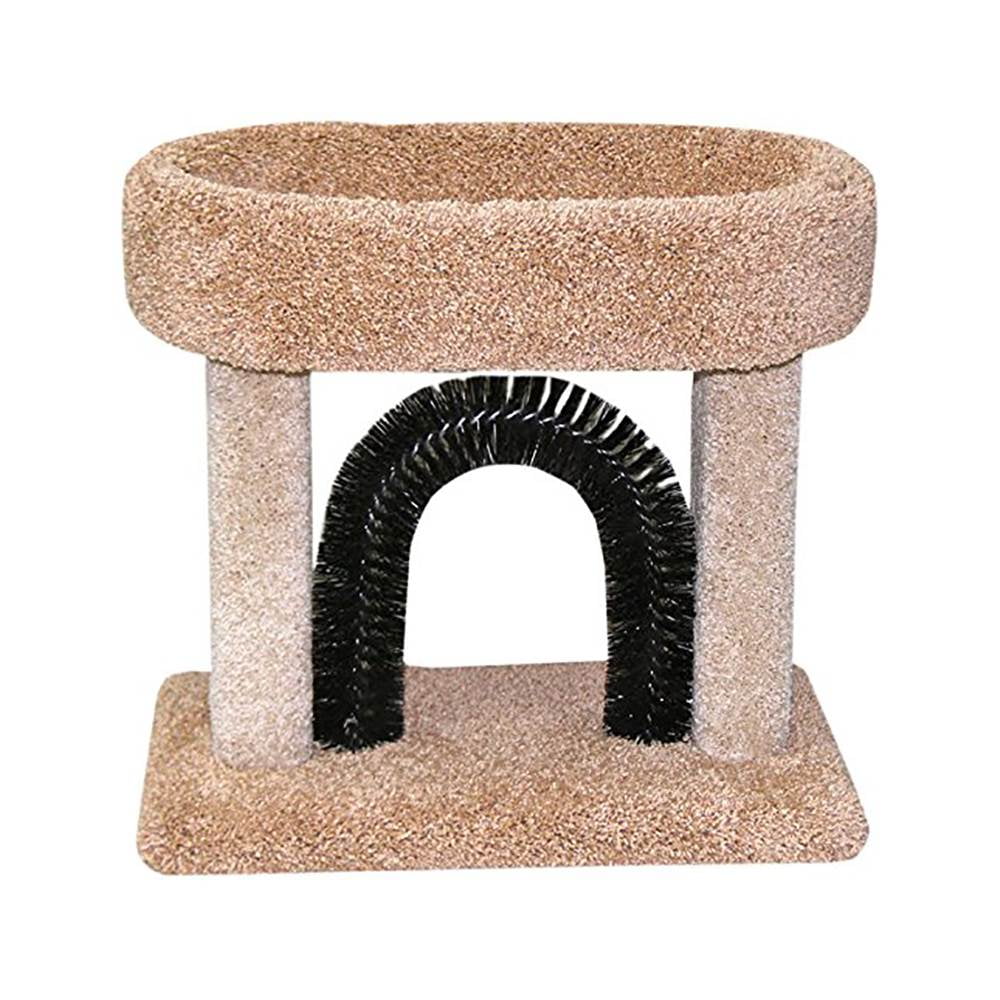 Beatrise Pet Products 21-in Cat Tree & Condo Scratching Post Tower ...