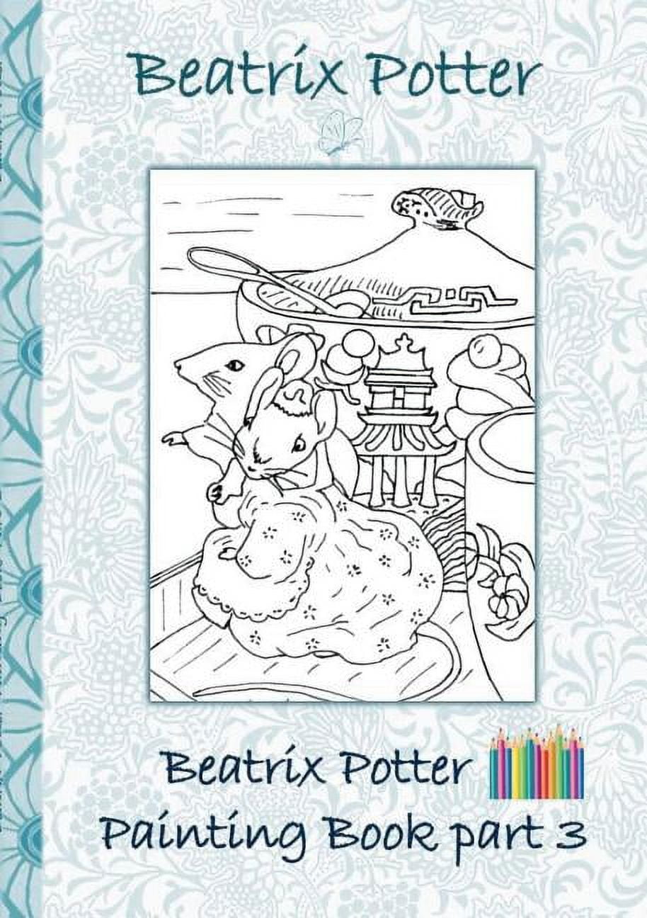 Beatrix Potter Painting Book Part 3 ( Peter Rabbit ) - Walmart.com