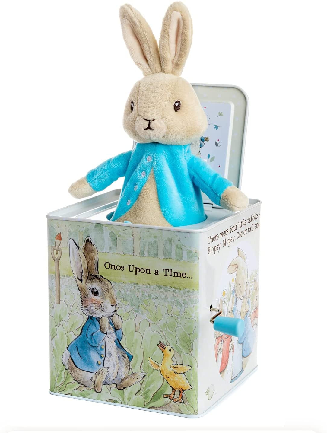 Beatrix Potter Peter Rabbit Jack-in-The-Box, Multi-colored, Standard ...