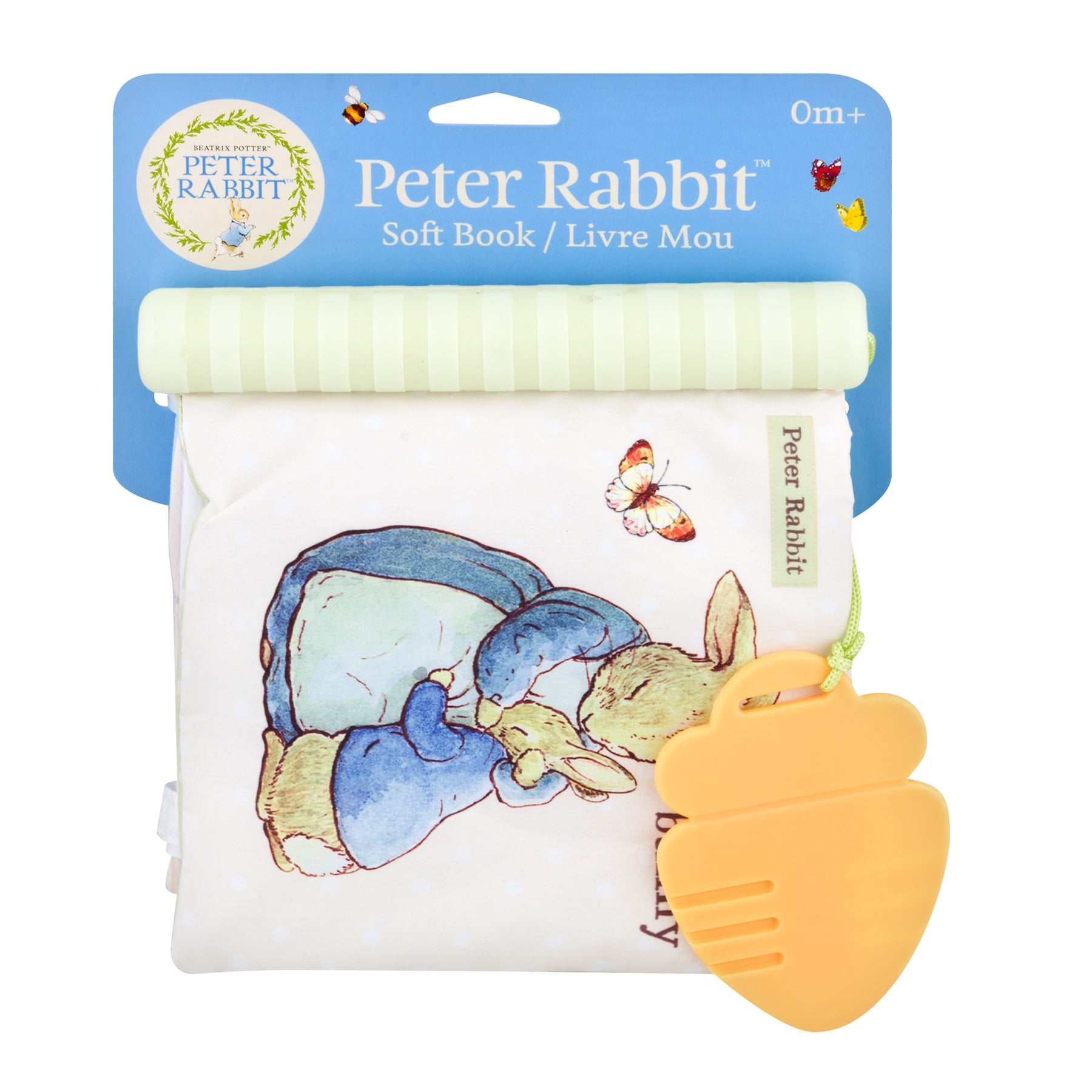 Beatrix Potter Peter Rabbit Soft Teether Book - Walmart.com