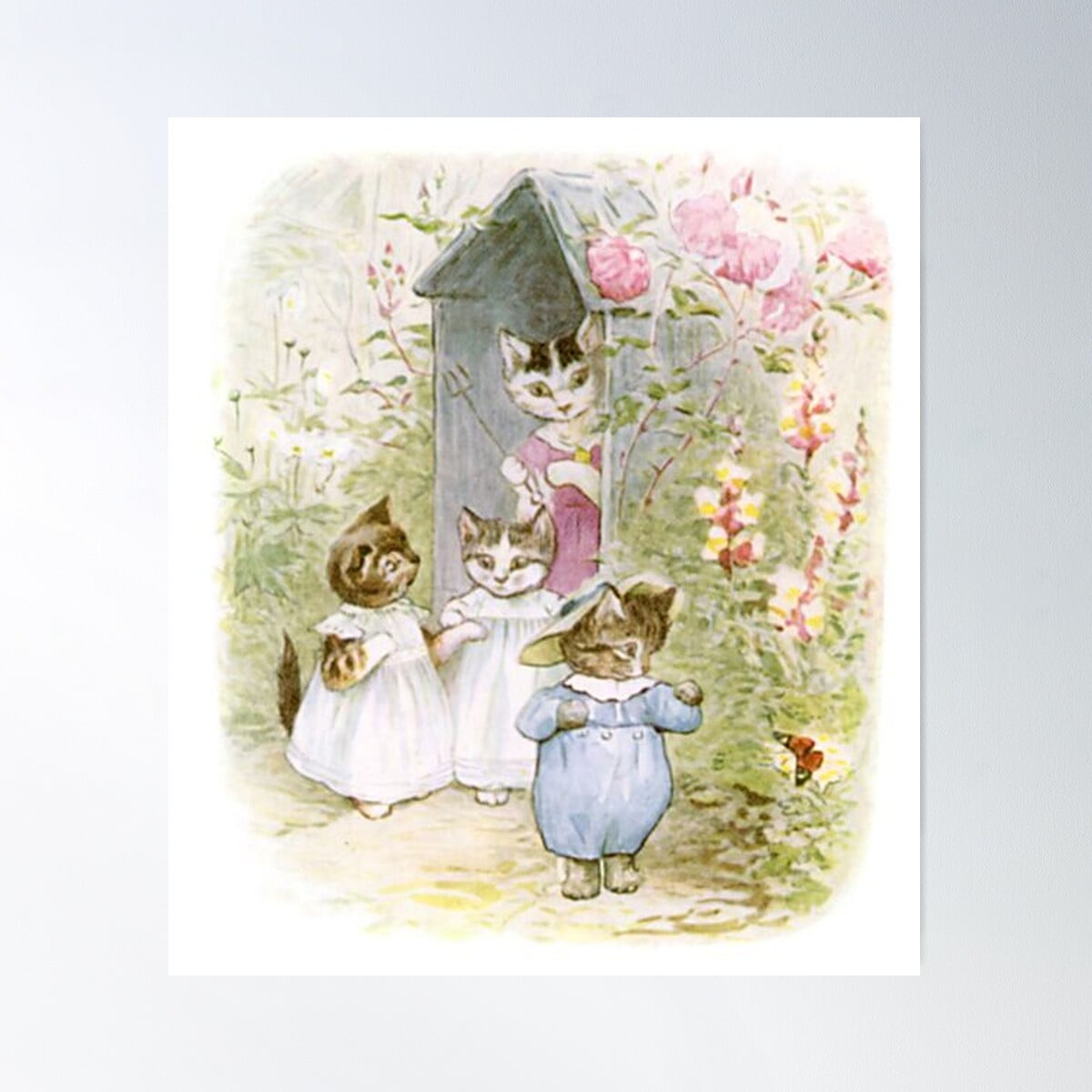 Beatrix Potter- Tom Kitten Nursery 29 Poster Wall Art Modern Wall Decor ...