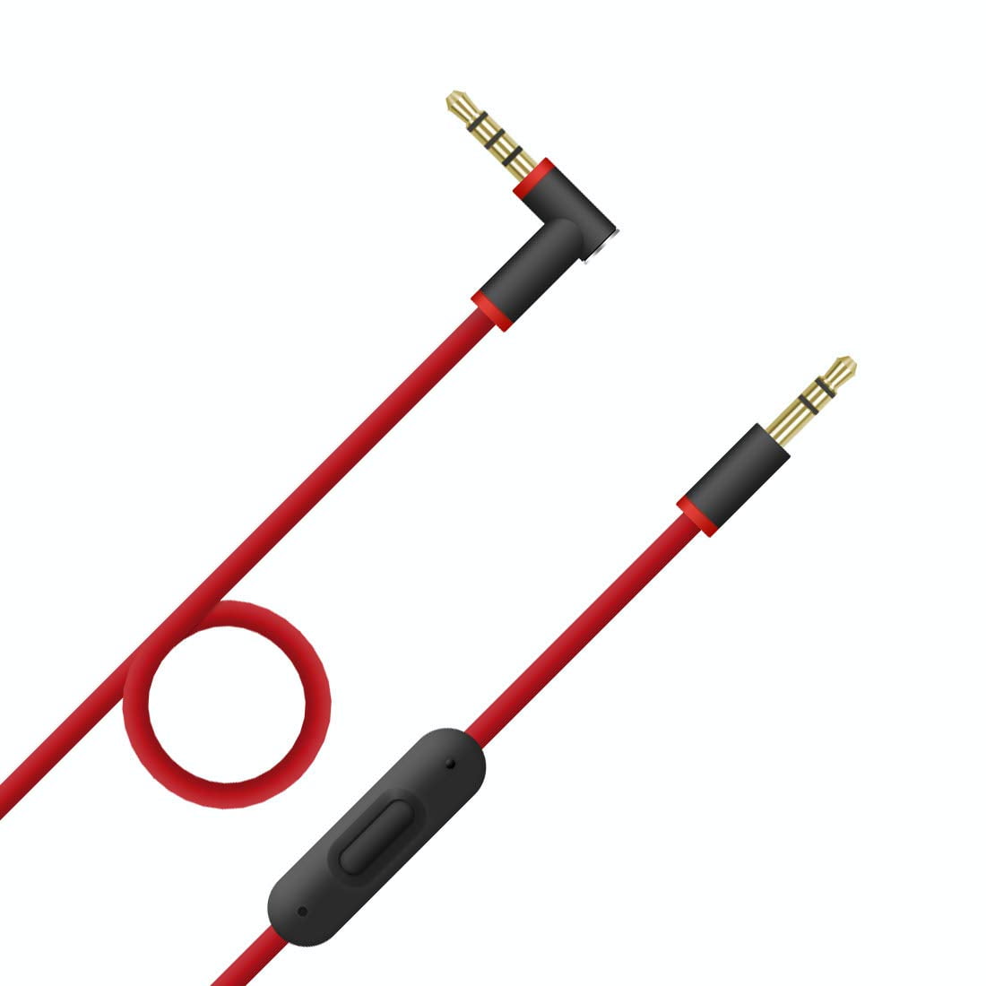 Beats Cord Replacement Audio Cable with in-line Microphone and Control ...