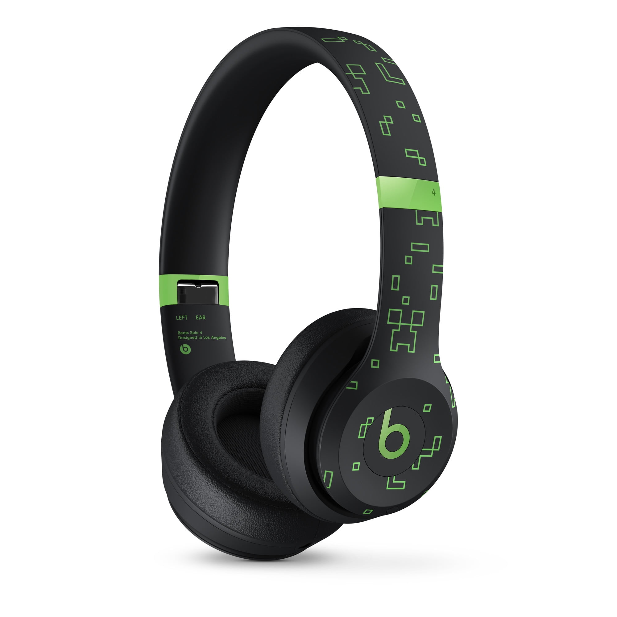 Beats Solo 4 – Minecraft Special Edition – Charged Black - Walmart.com