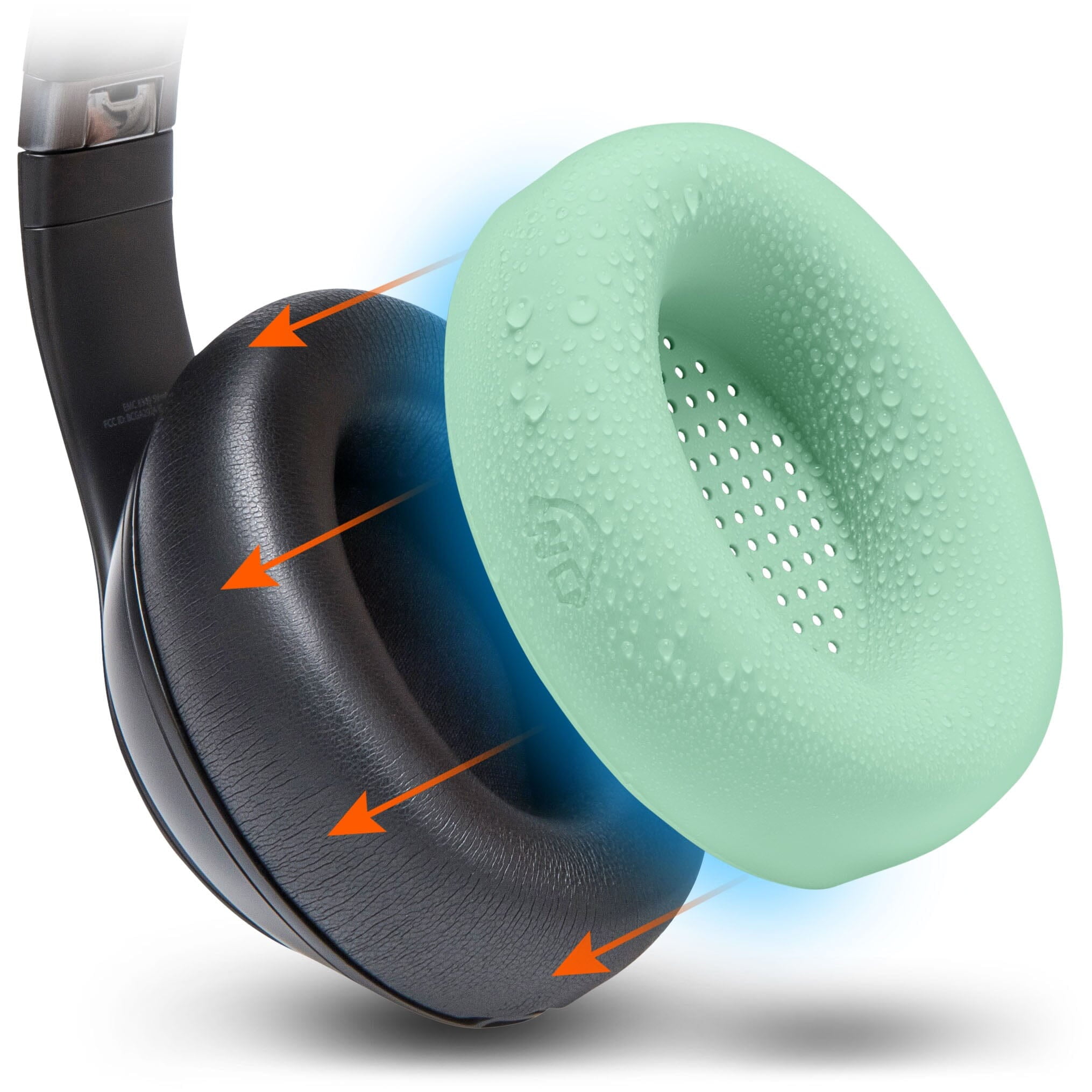 Beats Studio Pro Earpad Sweat Covers - WC SweatZ Studio Pro - Walmart.com