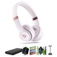 Beats by Dr. Dre Beats Solo 4 Wireless On-Ear Headphones (Cloud Pink ...