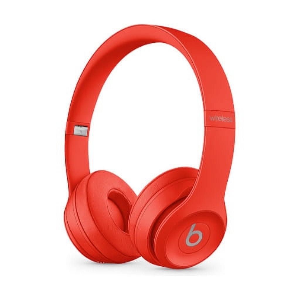 Beats by Dr. Dre Beats Solo3 Wireless On-Ear Headphones (Red Beats by Dr. Dre Beats Solo3 Wireless On-Ear Headphones (Red