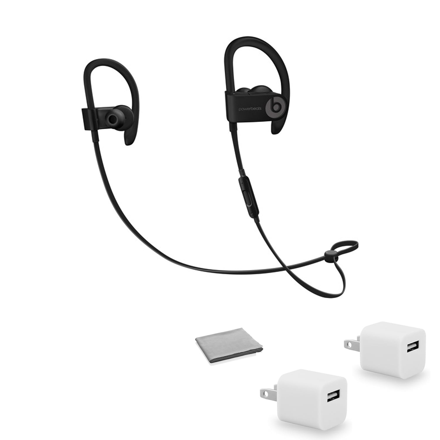Beats by Dr. Dre Powerbeats3 Wireless Earphones (Black) ML8V2LL/A with ...