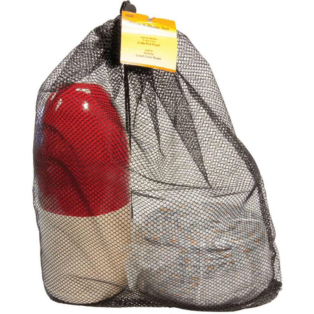 Beau Mac Lead Rope and Float Set, 100ft Line, Red and White Float, Crab ...