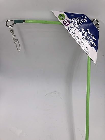 Beau Mac 20 X 8 Glow Halibut Spreader Bar HSBLGC - Walmart.com