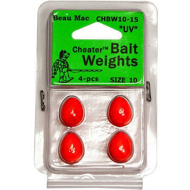 Beau Mac Cheater Bait Weights - Walmart.com