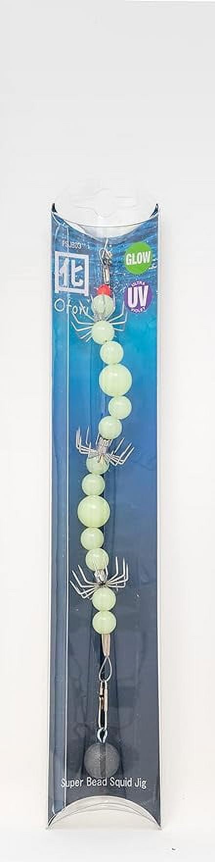 Beau Mac Otori Beaded Squid Jig Style D - 3 Hook PSJBD3 - Walmart.com