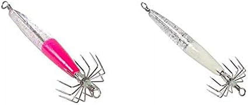Beau Mac Otori Glitter Squid Jig Pink Glow Glitter 1 1/8" OSJ-GLTR-P ...