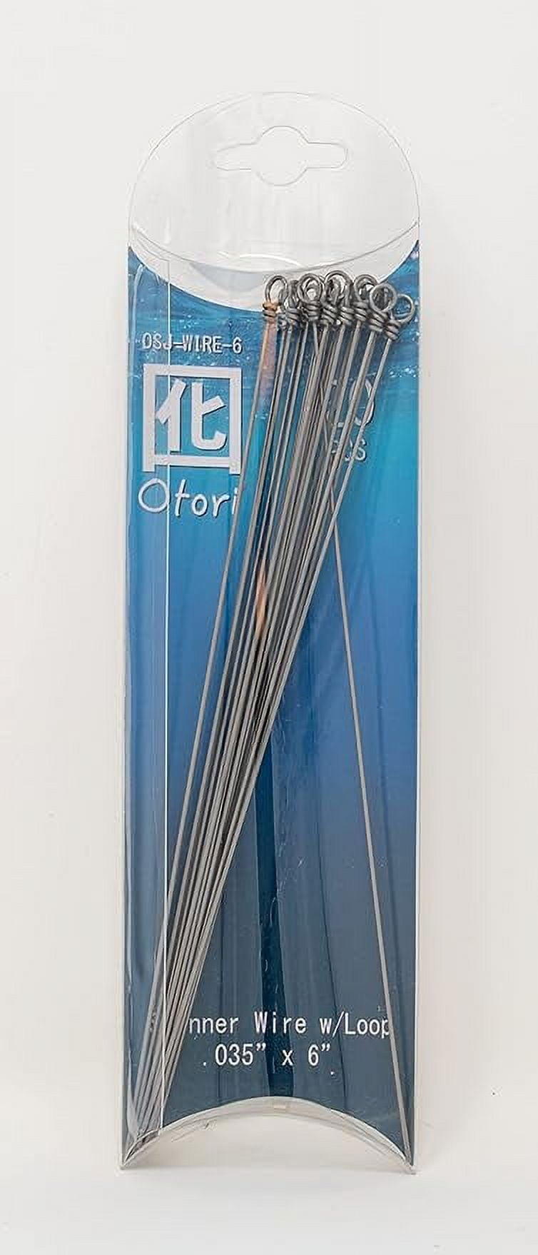 Beau Mac Otori Looped Wire Squid Jig Shaft - 6" OSJ-WIRE-6 - Walmart.com