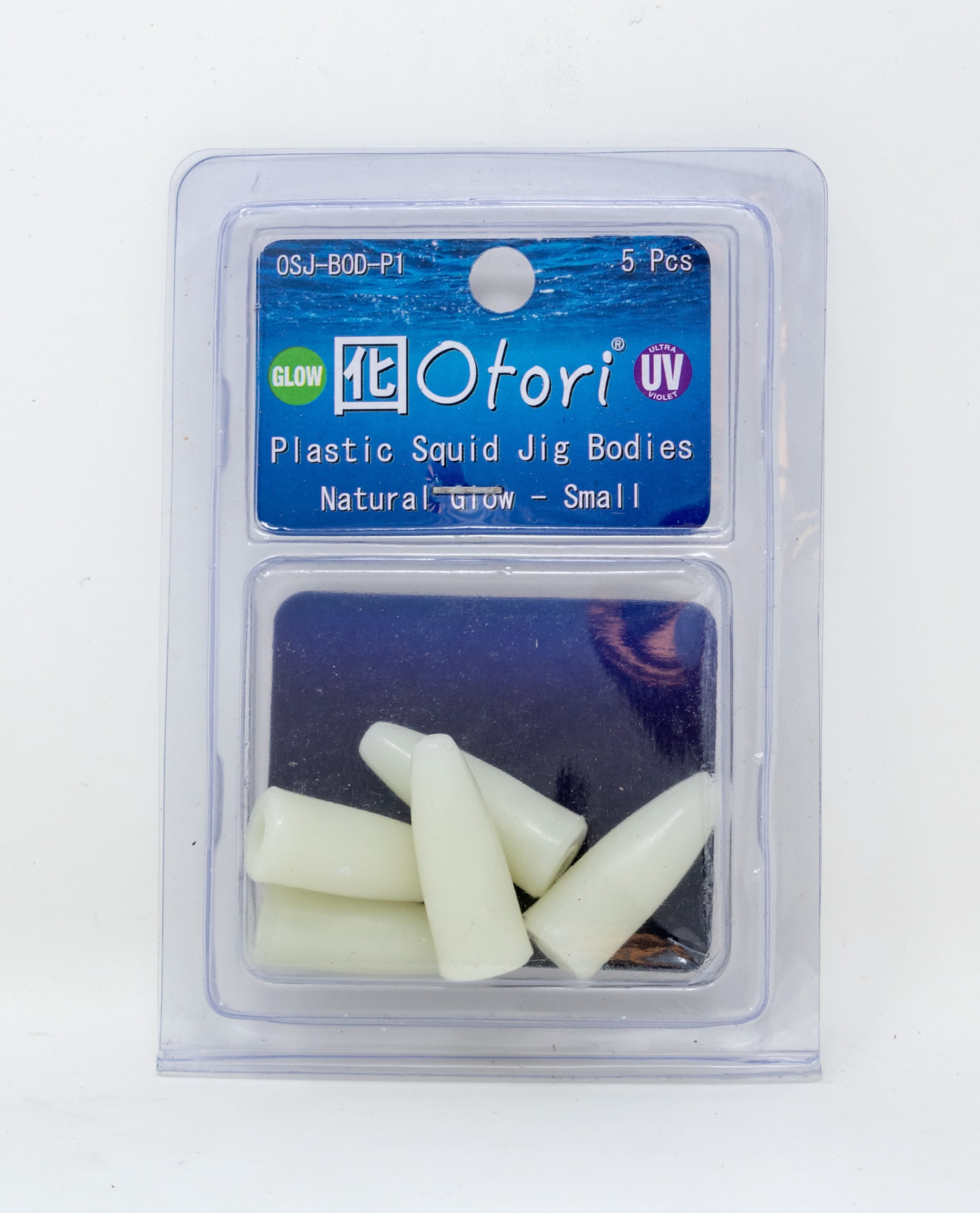 Beau Mac Otori Plastic Squid Jig Bodies Small 5 Pack OSJ-BOD-P1 ...