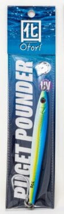 Beau Mac Otori Puget Pounder Saltwater Jigs, 2.5oz, Blue/Yellow/White ...