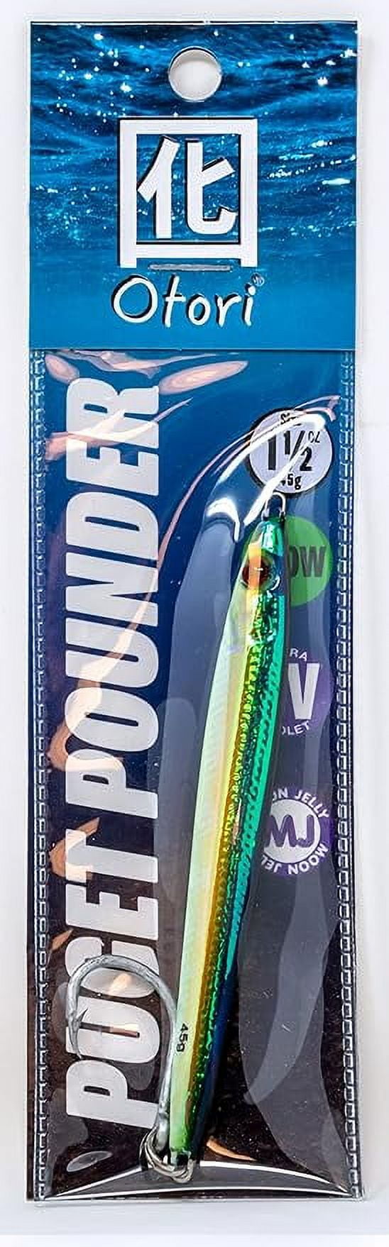 Beau Mac Otori Puget Pounder Jigs 4.5oz Blue/Yellow/Glow - Walmart.com