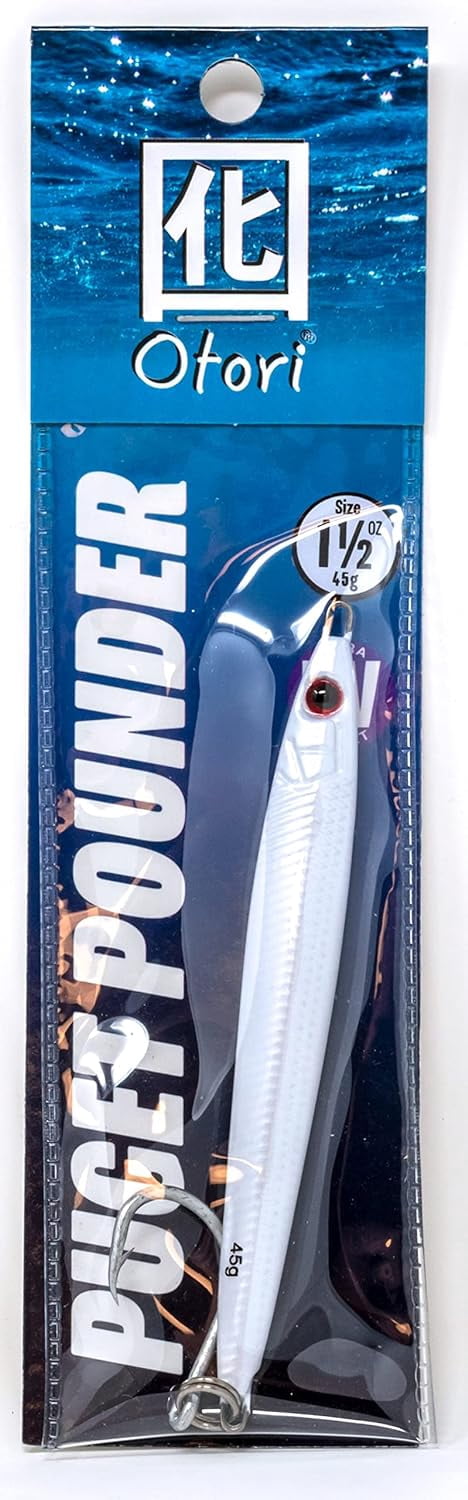 Beau Mac Otori Puget Pounder Jigs 4.5oz White - Walmart.com