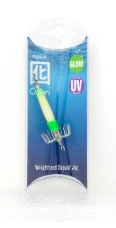 Beau Mac Otori Skinny Squid Jig Natural Glow 7/8" PSJSS-N - Walmart ...