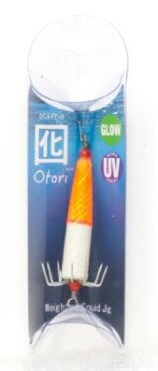 Beau Mac Otori Squid Jig Large Large Orange OSJ-FL-O - Walmart.com